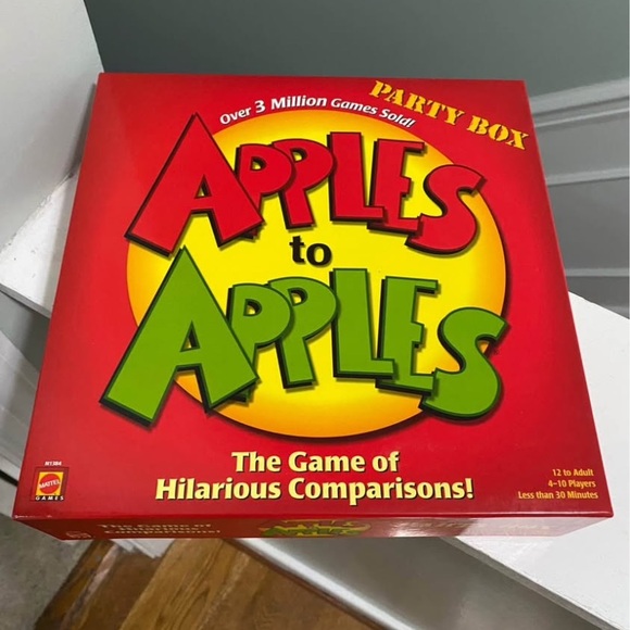 Mattel | Toys | Mattel Apples To Apples Game Party Box | Poshmark